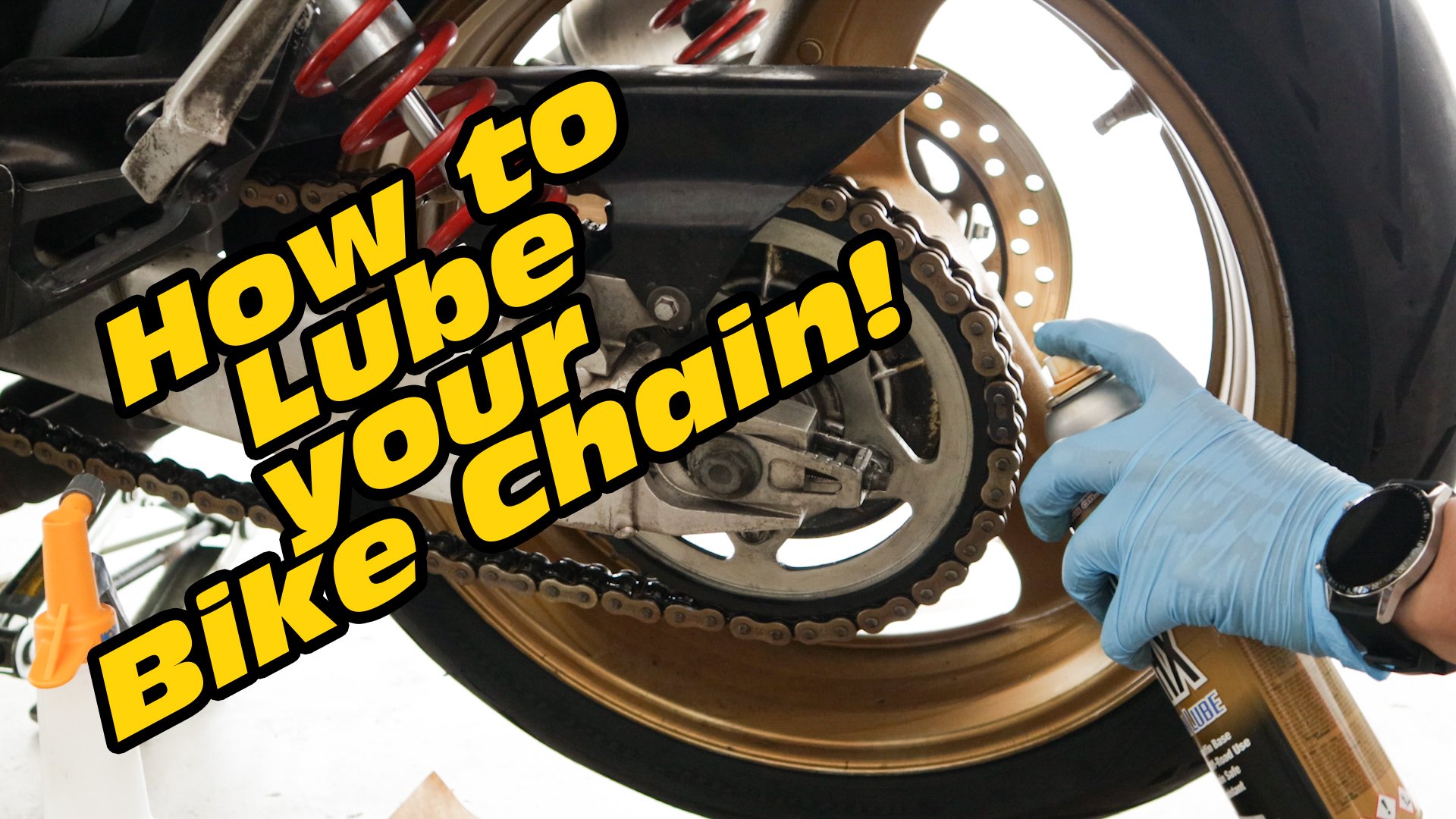 HOW TO: Lube your chain for your motorcycle - Motorgrapher ...