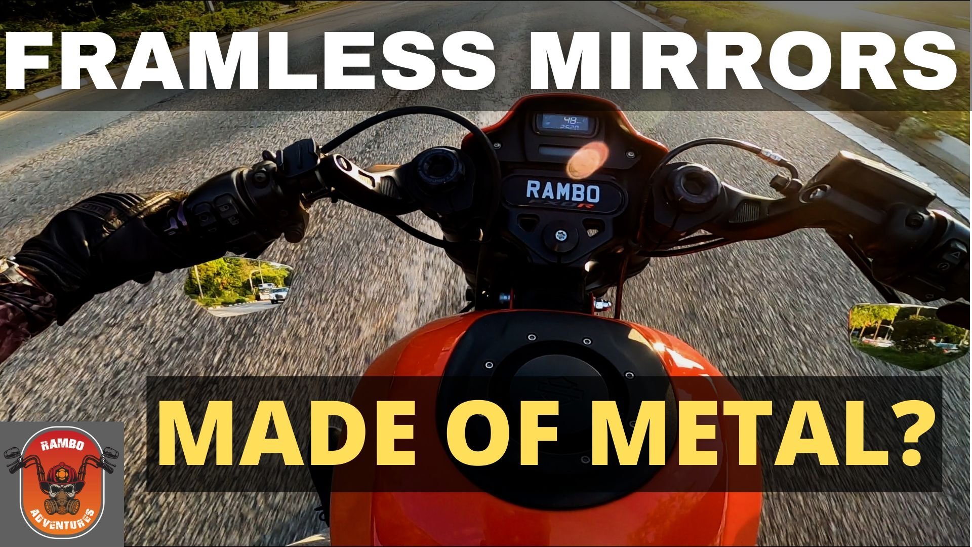 Mo.Race mirrors by Motogadget -Harley Davidson M8 Softails [Thunderbike ...